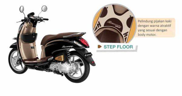 Paket Aksesoris Resmi Honda Scoopy FI Gold (08000K16GLD)