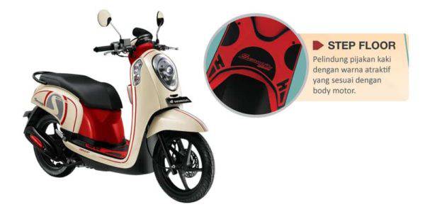 Paket Aksesoris Resmi Honda Scoopy FI Red (08000K16RED)