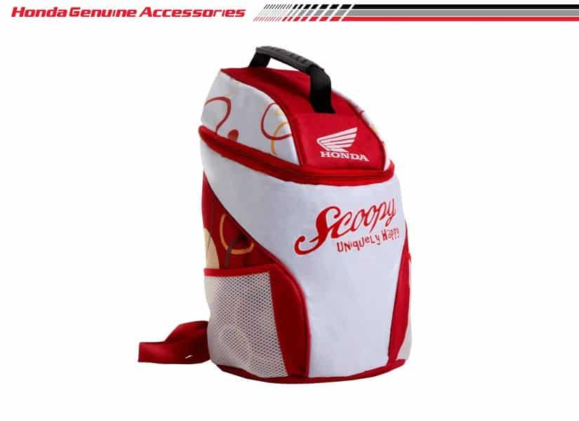 Backpack Scoopy Red - Merchendise Resmi Honda