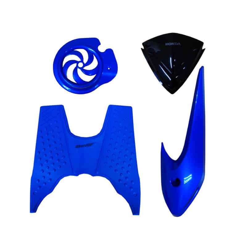 Paket Aksesoris Resmi Honda BeAT Karburator – Biru (08000KVYVBLUE)