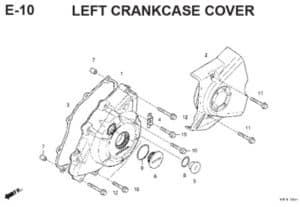 Cover Comp L Rear - New CBR 150R K45G & New CB150R Streetfire