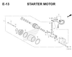 Katalog Suku Cadang Honda Supra X 125 FI K41