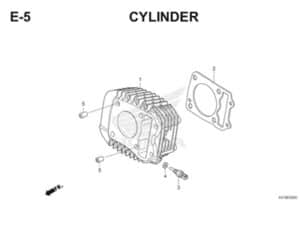 Katalog Suku Cadang Honda Supra X 125 FI K41