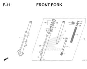 Katalog Suku Cadang Honda Supra X 125 FI K41