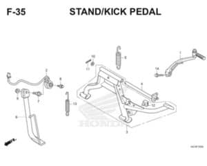 Bar Comp, Side Stand - BeAT FI, BeAT eSP, BeAT POP eSP