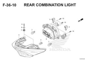 Katalog Suku Cadang Honda Supra X 125 FI K41
