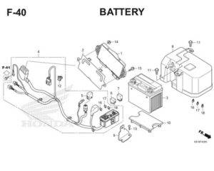 Jual ACCU - BATTERY GTZ4V (31500KWWA01) | Aki Motor Honda