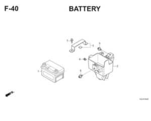 Jual ACCU - BATTERY GTZ4V (31500KWWA01) | Aki Motor Honda