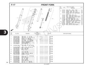F17 - Front Fork - Katalog Honda Scoopy eSP K93 - Harga Kredit Motor ...