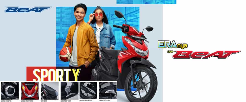 Aksesoris Resmi Honda BeAT eSP K1A Tahun 2020
