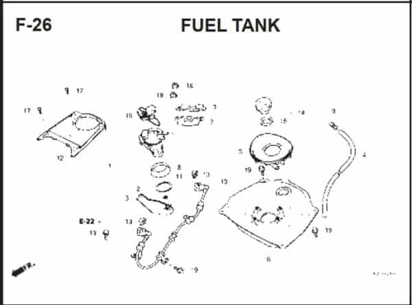 Katalog Suku Cadang Honda BeAT FI K25A - Harga Kredit Motor Honda ...