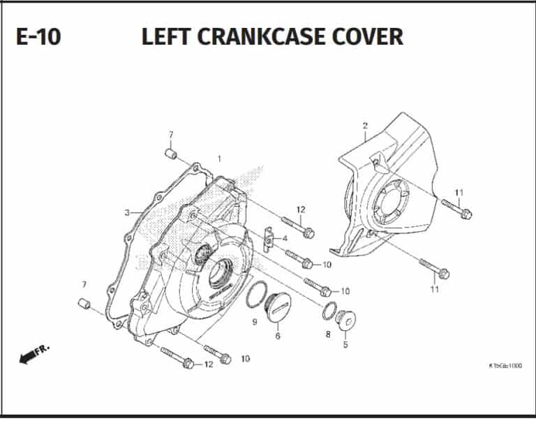 Cover Comp L Rear - New CBR 150R K45G & New CB150R Streetfire