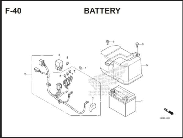 Jual ACCU - BATTERY GTZ4V (31500KWWA01) | Aki Motor Honda