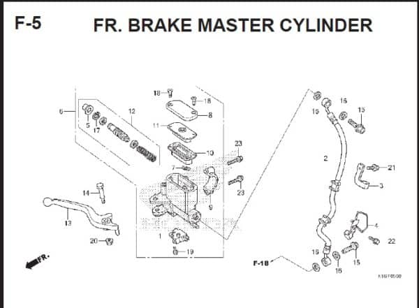 Cylinder Set Master - PCX 125 CBU, PCX 150, CBR 150R, CRF 250 Rally