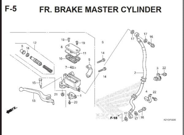 Cylinder Set Master - PCX 125 CBU, PCX 150, CBR 150R, CRF 250 Rally