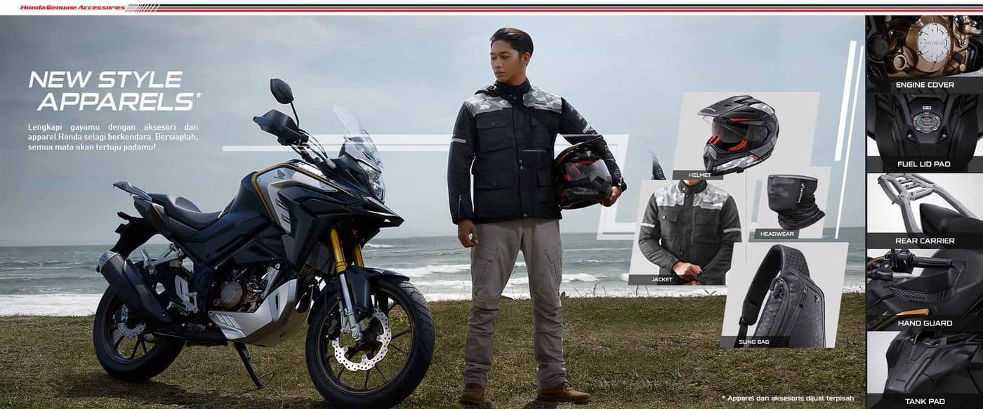Aksesoris Resmi Honda CB150X