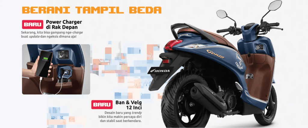 MOTOR HONDA GENIO - Cash / KREDIT HARGA MURAH
