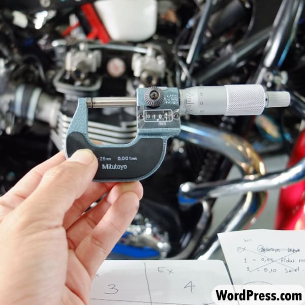 Penggunaan SHIM dalam Pengaturan Valve Motor