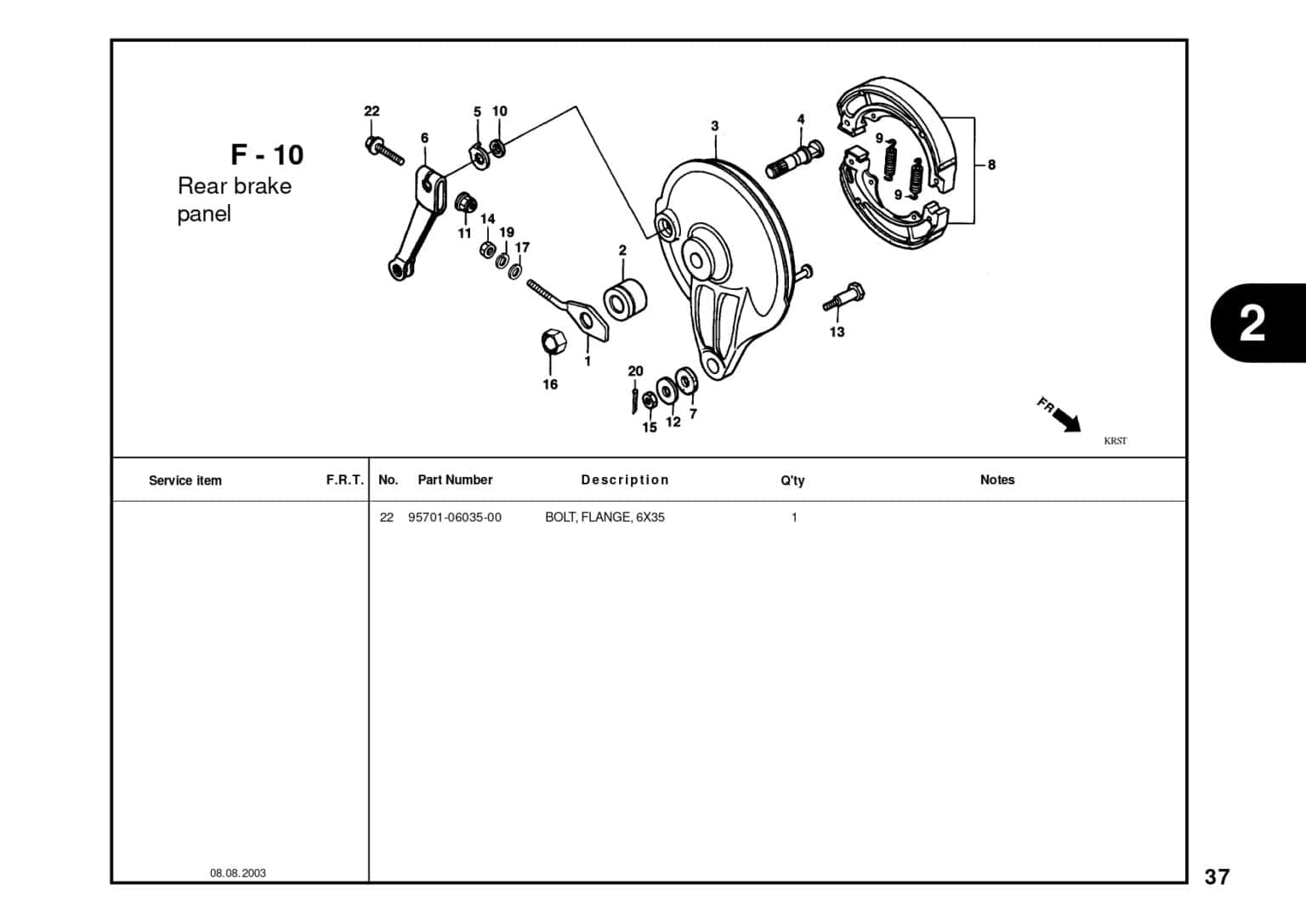 F-10 Rear Brake Panel - Harga Kredit Motor Honda | Dealer Resmi Sepeda ...