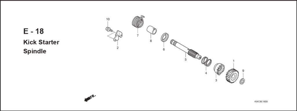 Katalog Suku Cadang Honda CS1 - Harga Kredit Motor Honda | Dealer Resmi ...