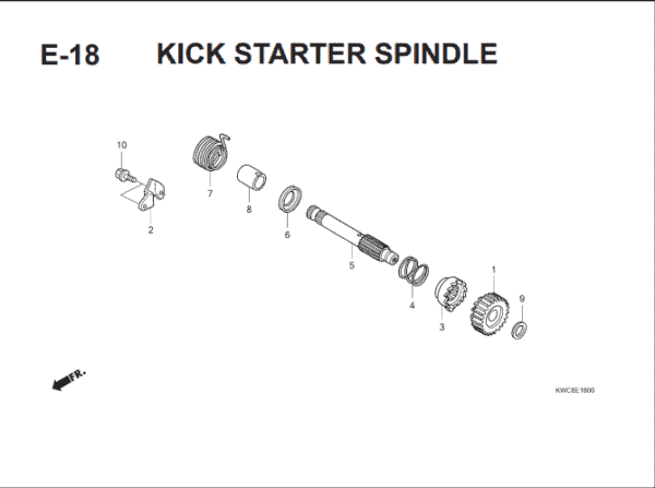 Katalog Suku Cadang Honda CS1 - Harga Kredit Motor Honda | Dealer Resmi ...