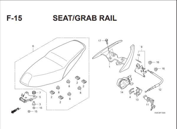 Katalog Suku Cadang Honda CS1 - Harga Kredit Motor Honda | Dealer Resmi ...