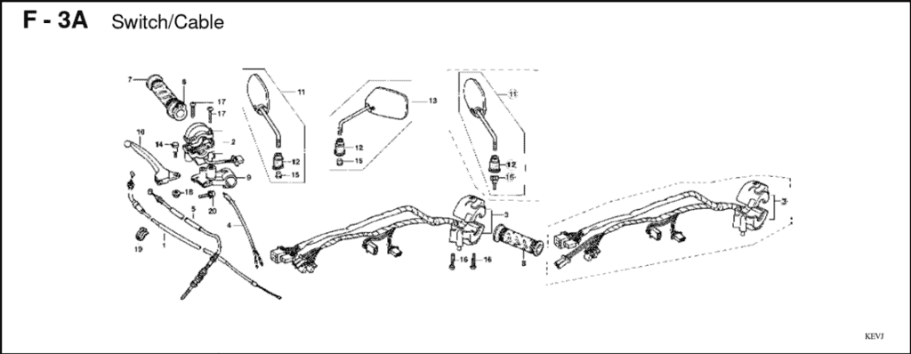 Katalog Suku Cadang Honda Supra 100 - Harga Kredit Motor Honda | Dealer ...