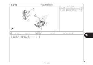 F-37-10 Front Winker - Katalog Suku Cadang Honda Stylo 160 - Harga ...