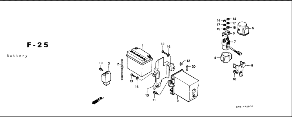 Rectifier Comp Regulator Honda Mega Pro, Supra Fit, GL MAX