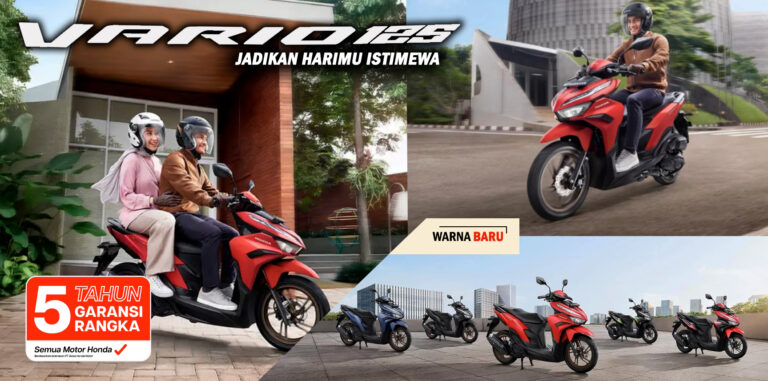Pilihan Warna Baru Honda Vario 125 Semakin Sporty