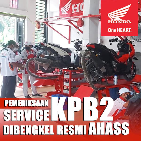 Pengecekan pada Service KPB2 di Bengkel Resmi Ahass