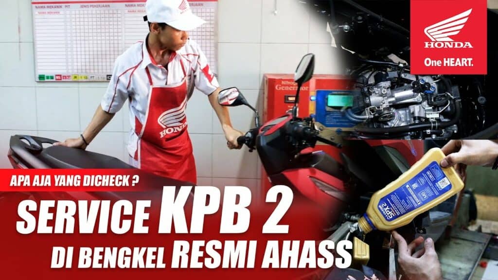 Pengecekan pada Service KPB2 di Bengkel Resmi Ahass