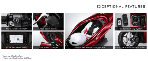 Motor Honda PCX 160 - Exceed Excellence | Honda Cengkareng