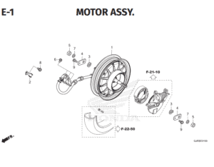 Katalog Suku Cadang Honda ICON e: - Harga Kredit Motor Honda | Dealer ...
