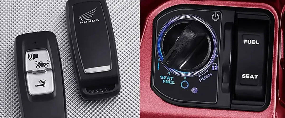 Fungsi Tombol Remot Smart Key Honda PCX 160