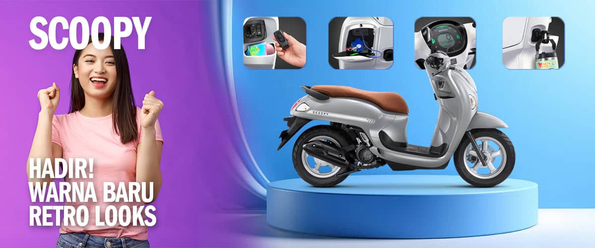 NEW Honda Scoopy 2025 Si Retro yang Kekinian!