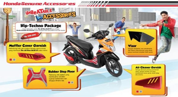 Aksesoris Resmi Honda BeAT FI