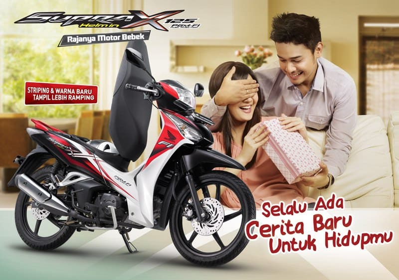 Brosur Motor Honda Supra X 125 PGM-FI | Honda Cengkareng