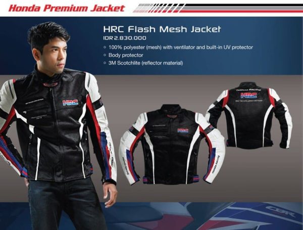 HRC Flash Mesh Jacket - Honda Premium Jacket Indonesia